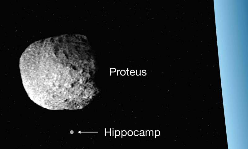 Најмалата месечина на Нептун најверојатно е дел од друга, поголема ...